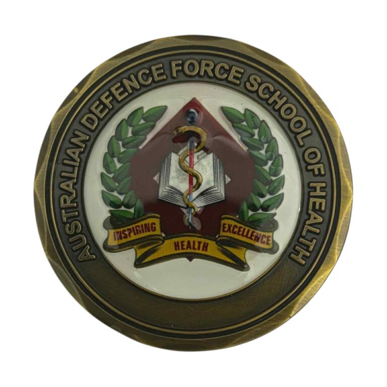 ADF School of Health Challenge Coin (CC462) | Allied Militaria