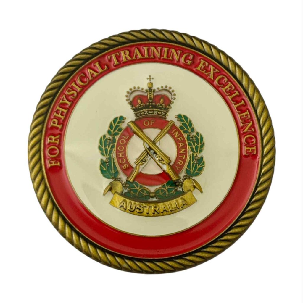 For Physical Training Excellence PTI Challenge Coin (CC458) | Allied ...