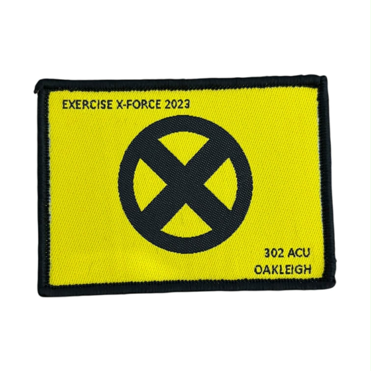 Exercise X-Force 2023 - 302 ACU Oakleigh Patch- P1746 | Allied Militaria