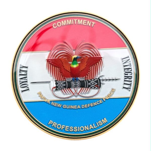 PNG Defence Force - Sergeant Major Challenge Coin (CC840) | Allied ...